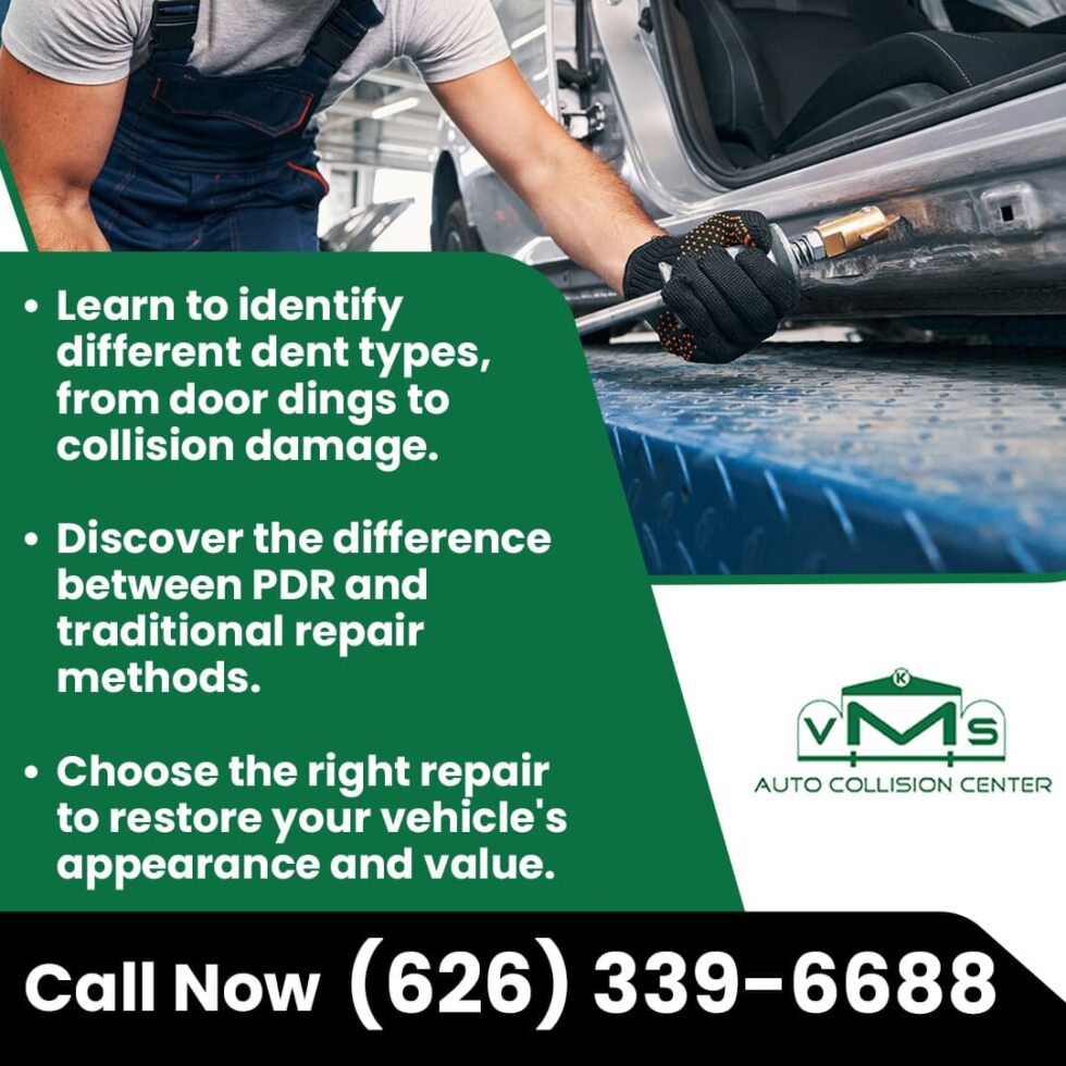 Car Dent Repair In Covina CA: Dent Types & Repair Methods